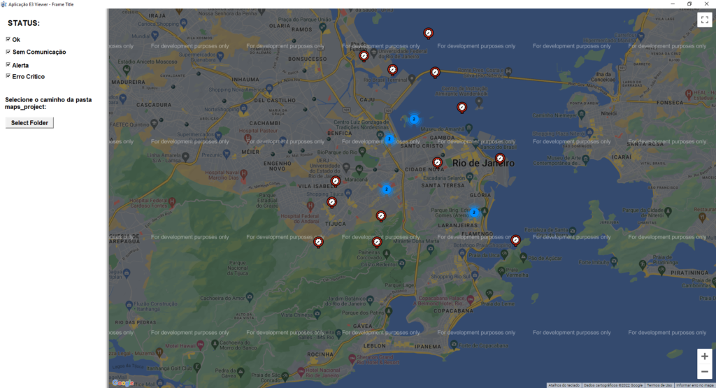 KB-76062: Como integrar o Elipse E3 à API do Google Maps.